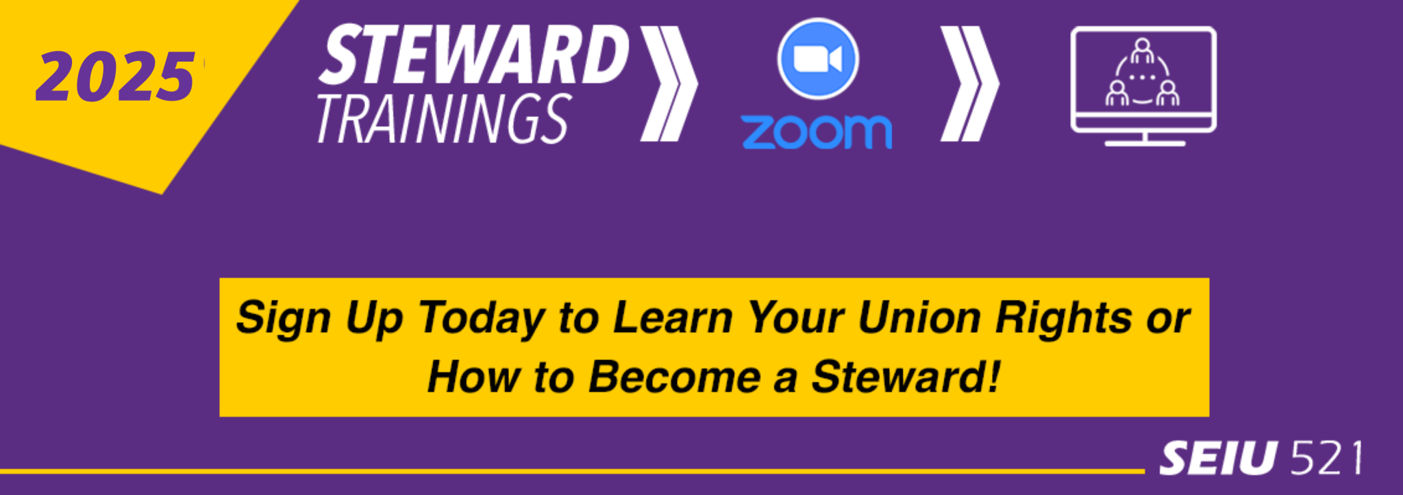 SEIU 521 Union Steward Training Modules – SEIU Local 521